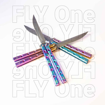 FLY One - Titanium Balisong - Flytanium