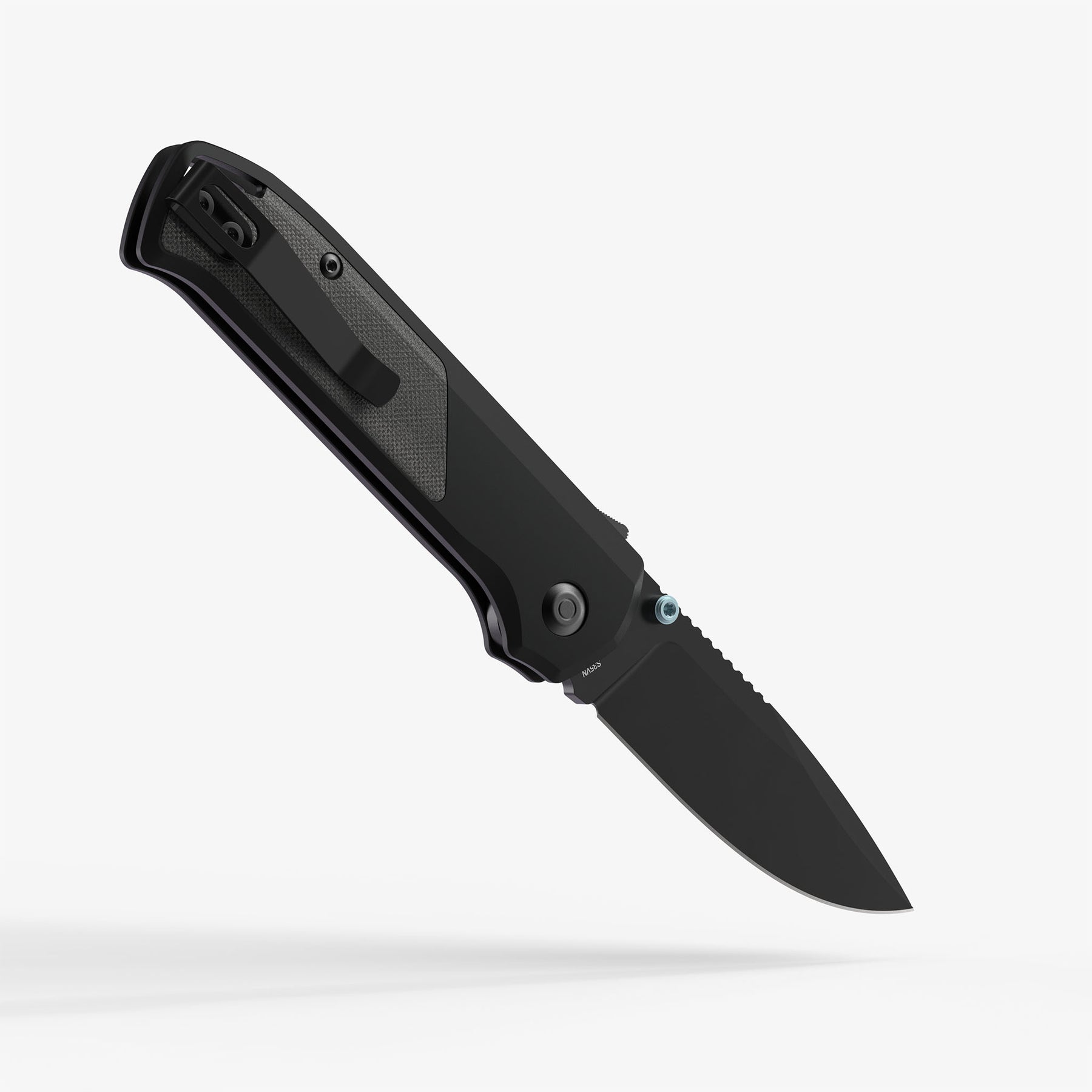 Arcade® - Flytanium Folding Knife - Void Black Micarta