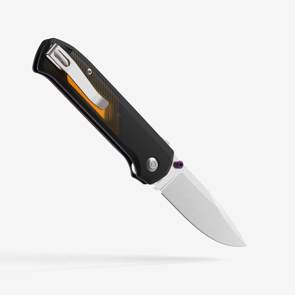 Arcade® - Flytanium Folding Knife - Void Black Ultem