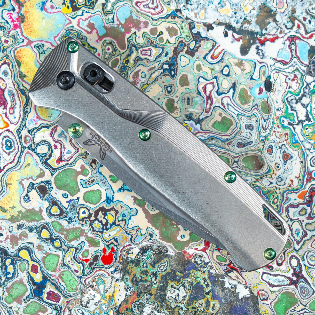 Crossfade Scales - Titanium - Benchmade Bugout