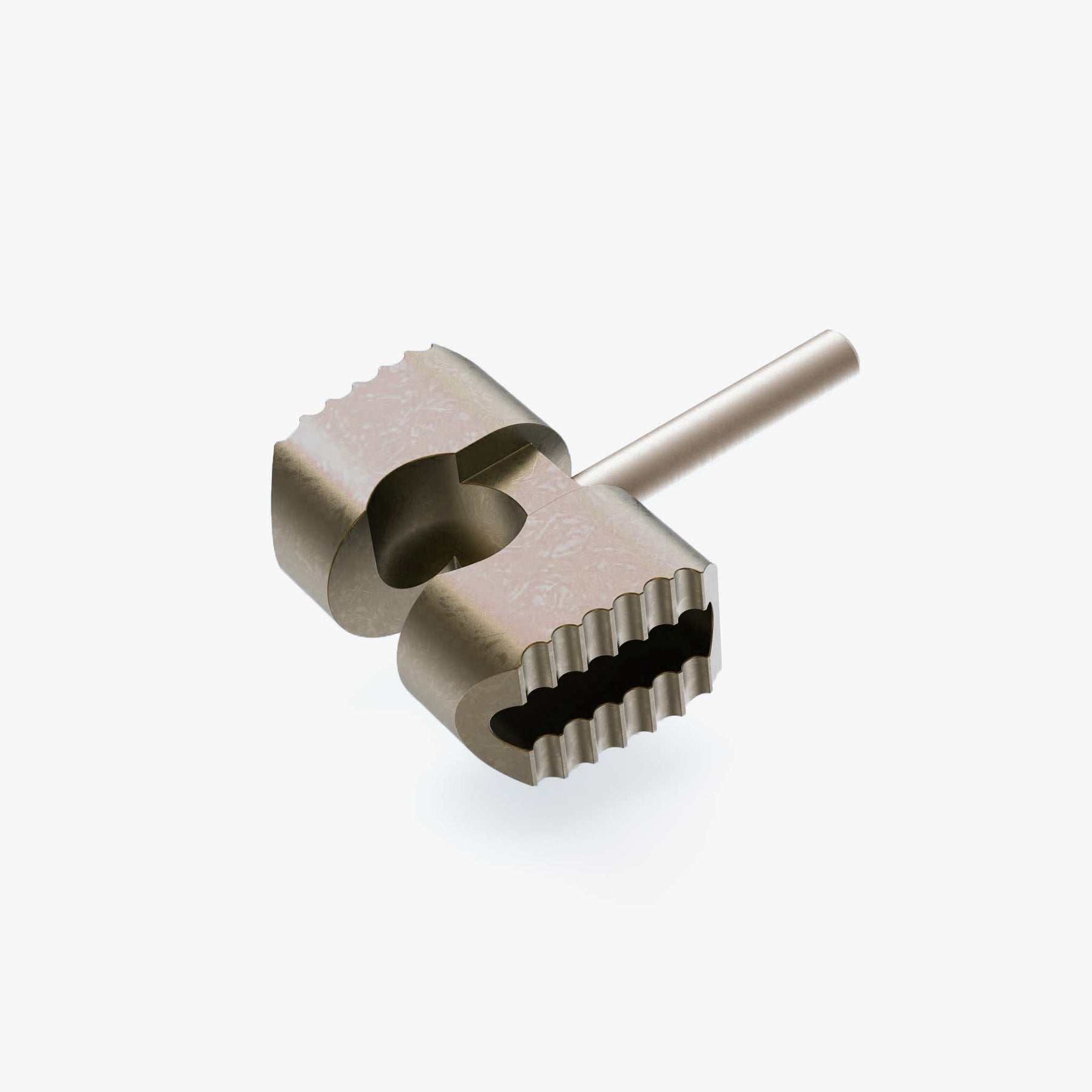 Slotted Titanium Ball Cage Lock for Spyderco Manix 2 Knife