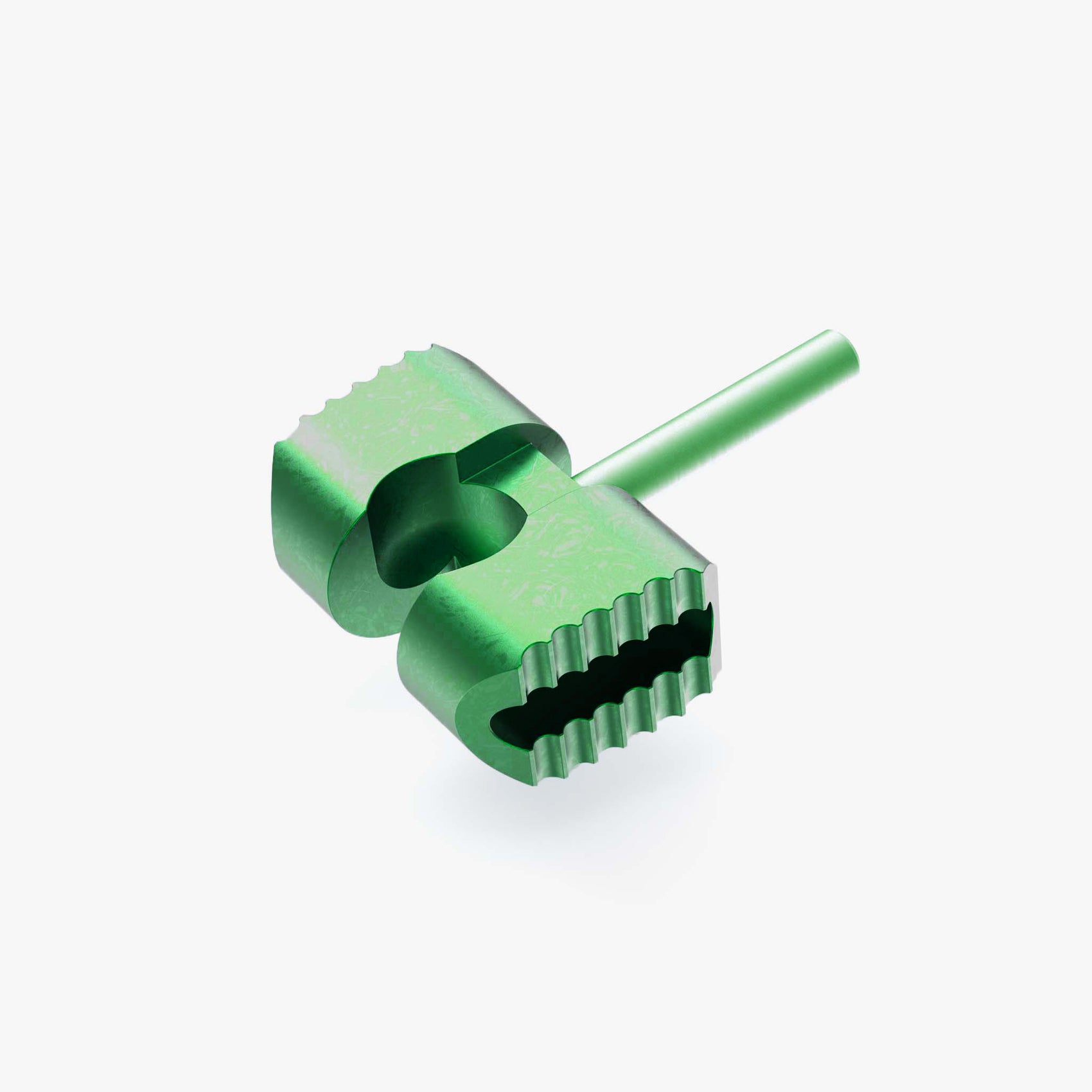 Slotted Titanium Ball Cage Lock for Spyderco Manix 2 Knife