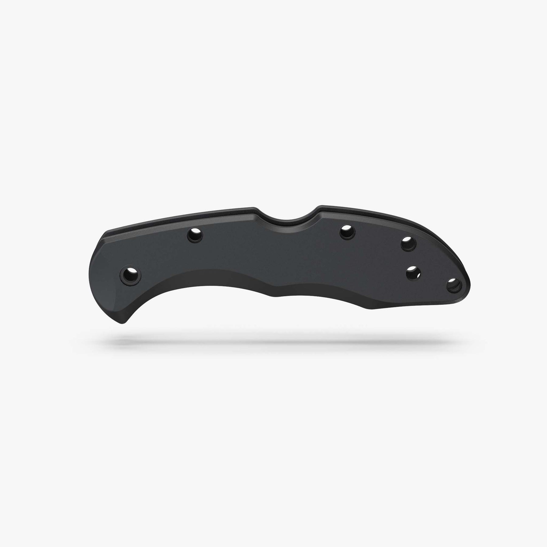 Flytanium Custom Titanium Scales - Spyderco Delica | Stonewash